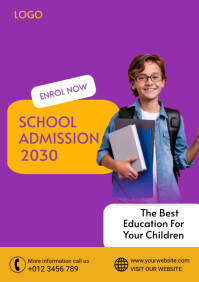 SCHOOL POSTER TEMPLATE | PosterMyWall