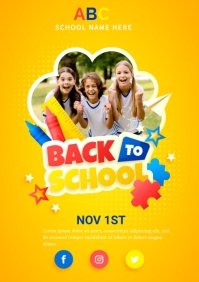 SCHOOL POSTER TEMPLATE | PosterMyWall