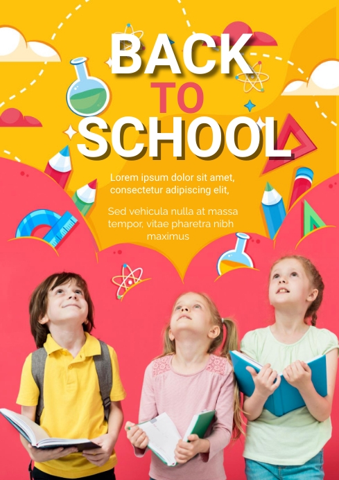 SCHOOL POSTER TEMPLATE | PosterMyWall