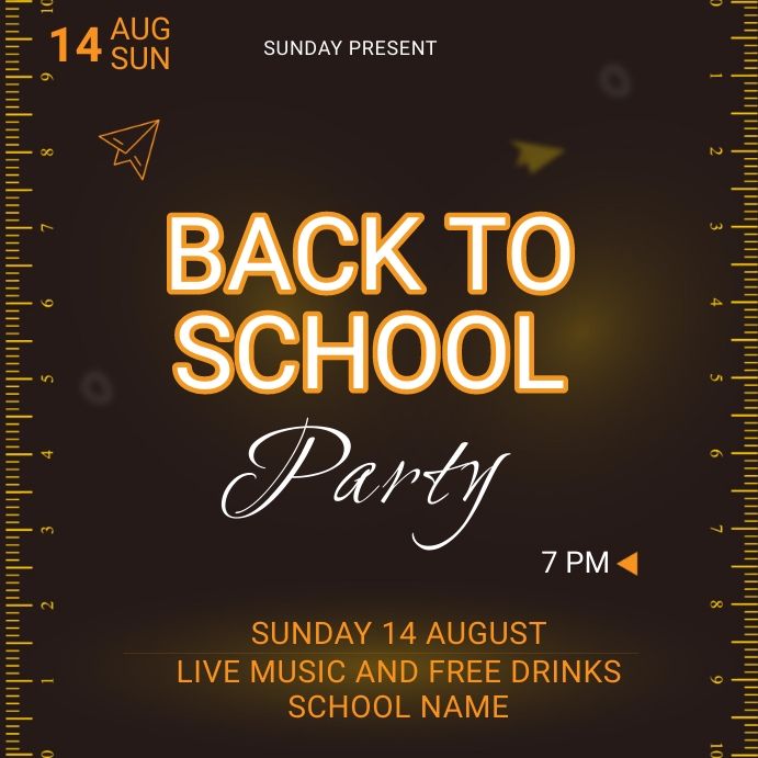 SCHOOL POSTER TEMPLATE | PosterMyWall