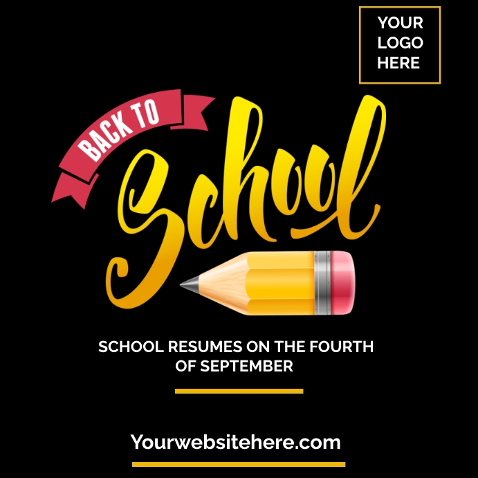School Posters Template | PosterMyWall