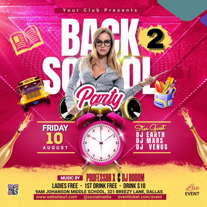 School Posters Template | PosterMyWall