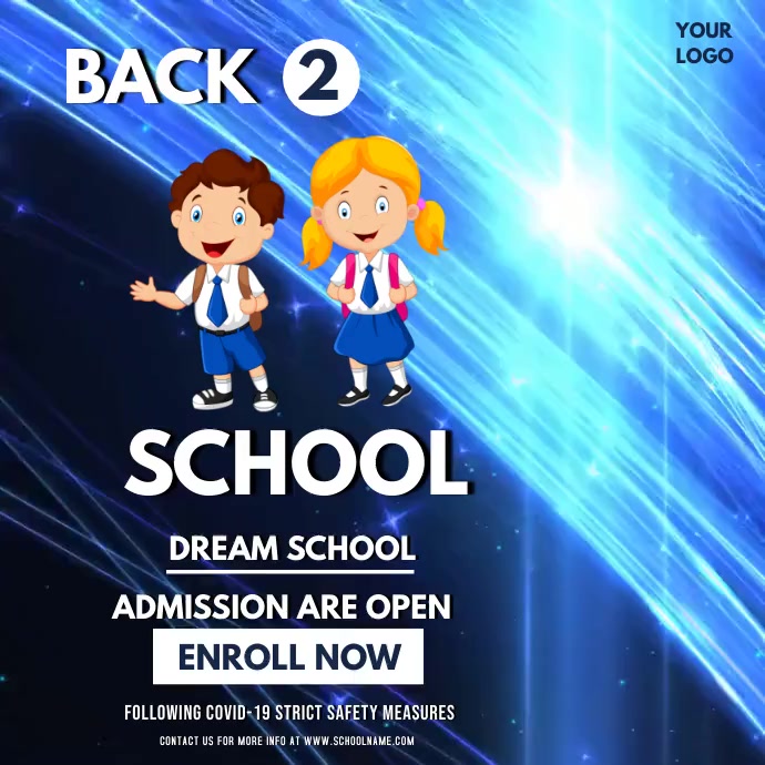 Templat Poster Sekolah | PosterMyWall