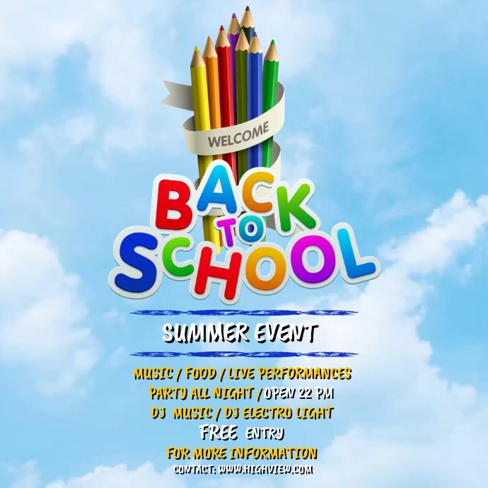 School posters template | PosterMyWall