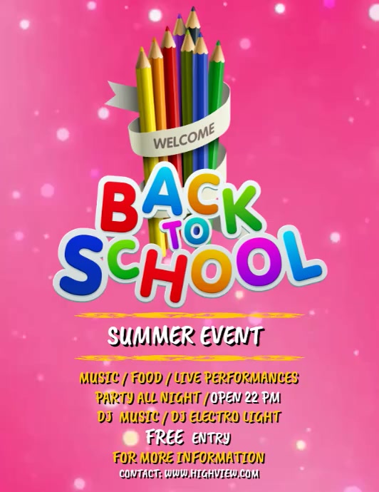 Templat Poster Sekolah | PosterMyWall