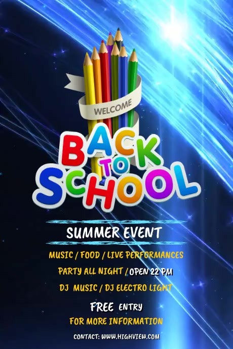 School posters template | PosterMyWall