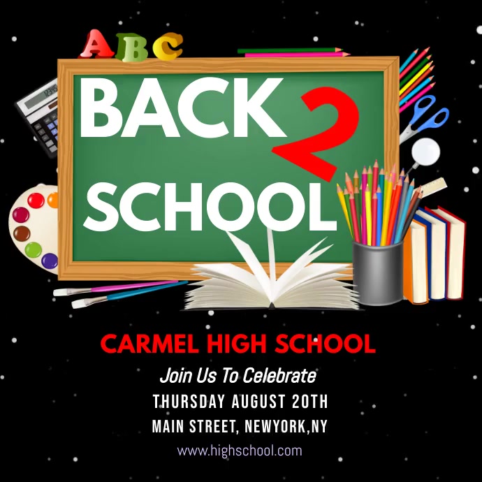 School posters template | PosterMyWall