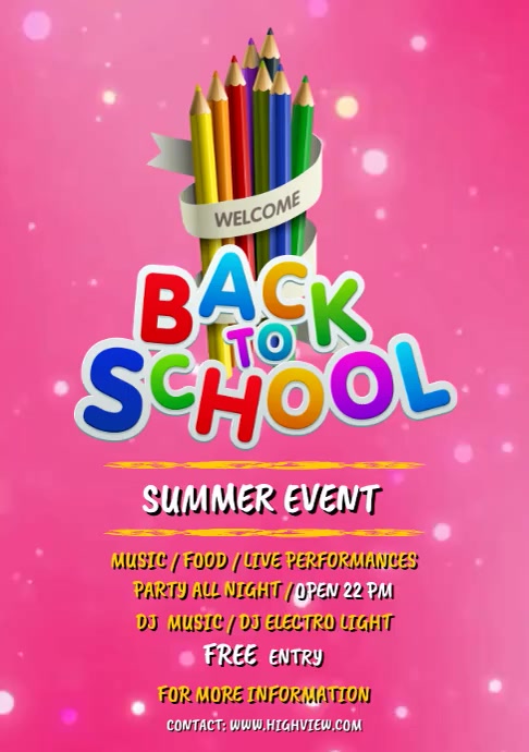 School posters template | PosterMyWall