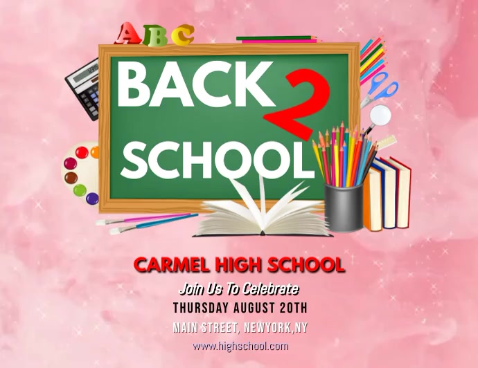 Templat Poster Sekolah | PosterMyWall