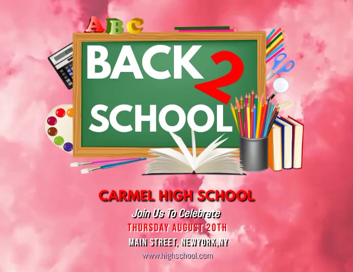 Templat Poster Sekolah | PosterMyWall