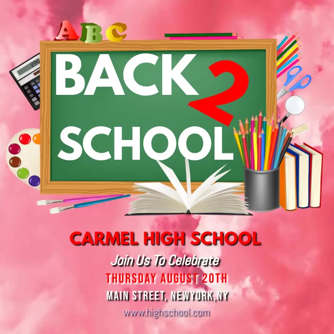 School posters template | PosterMyWall