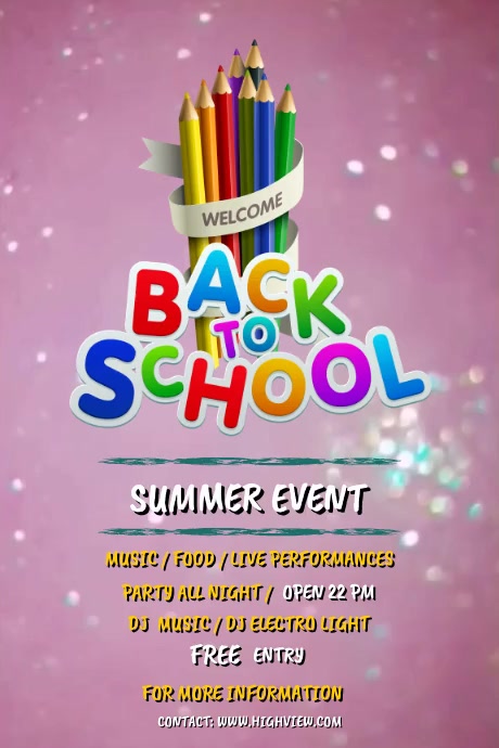 School posters template | PosterMyWall