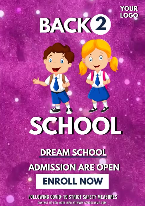 Templat Poster Sekolah | PosterMyWall