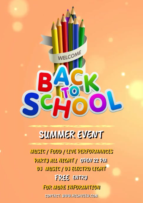 School posters template | PosterMyWall