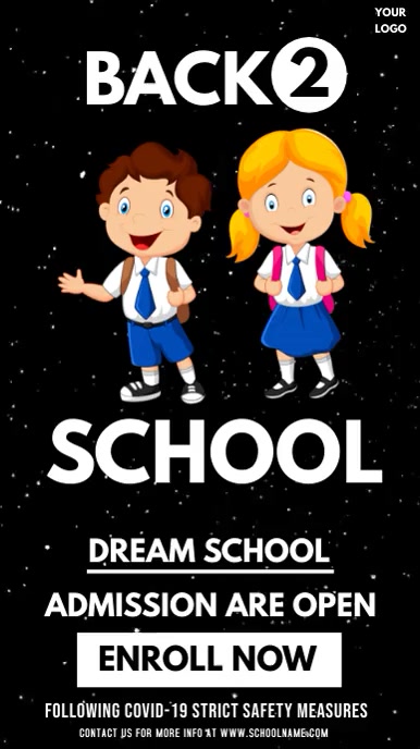 Copy of School posters template | PosterMyWall