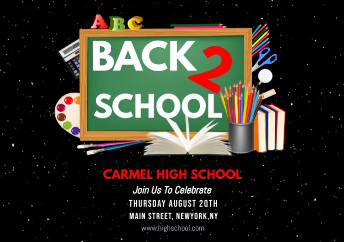 School posters template | PosterMyWall