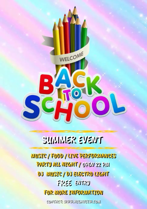 School posters template | PosterMyWall