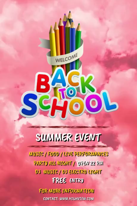 School posters template | PosterMyWall