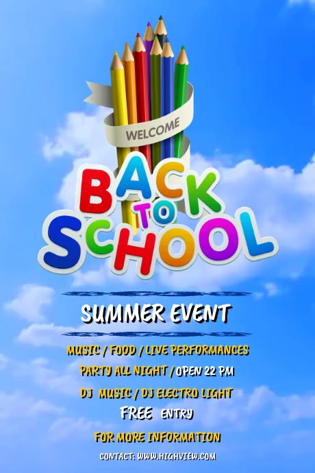 School posters template | PosterMyWall