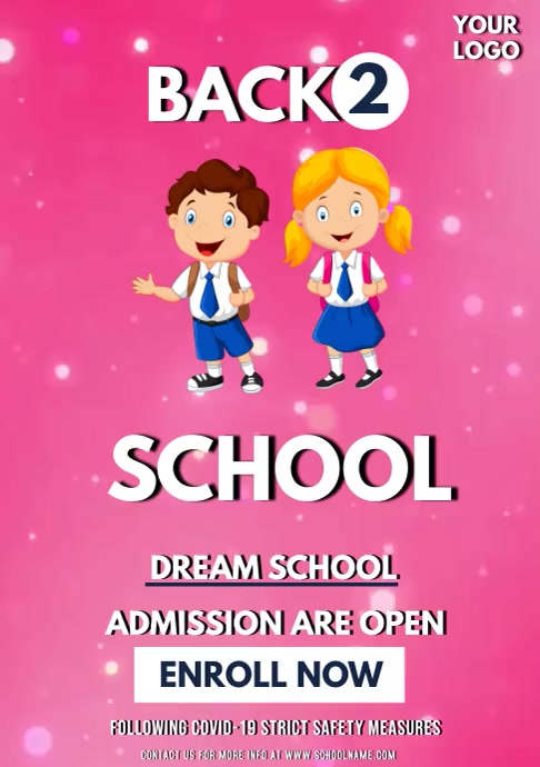 Copy of School posters template | PosterMyWall