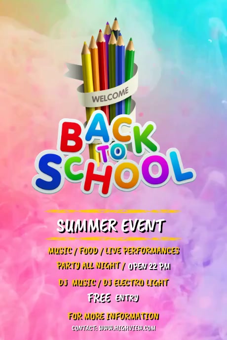 School posters template | PosterMyWall