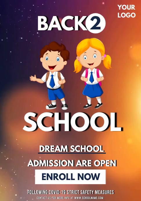 School posters template | PosterMyWall