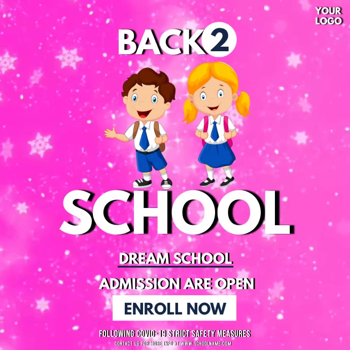 Templat Poster Sekolah | PosterMyWall