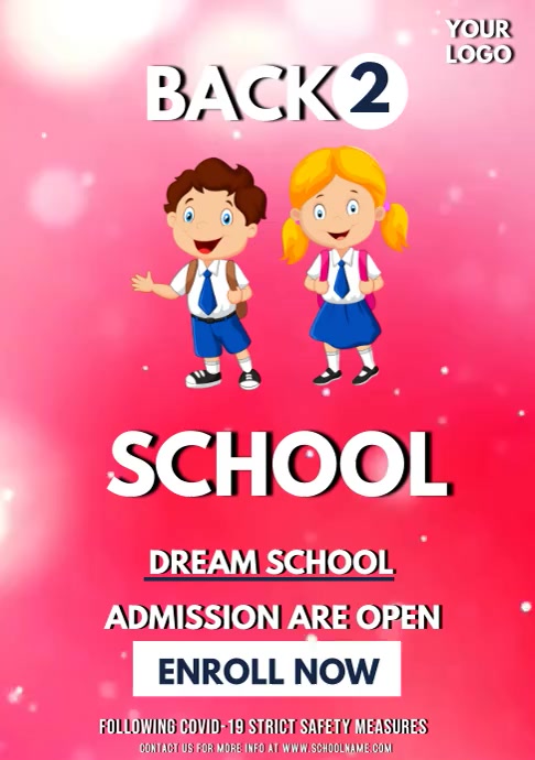 Templat Poster Sekolah | PosterMyWall