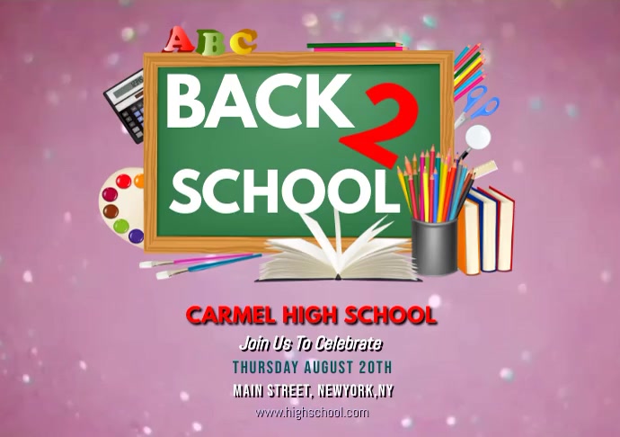 Templat Poster Sekolah | PosterMyWall