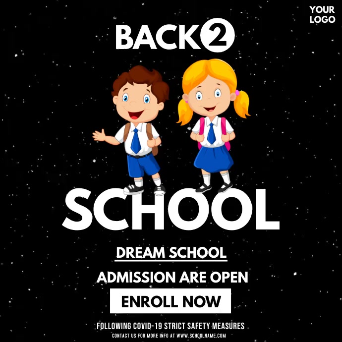 Templat Poster Sekolah | PosterMyWall