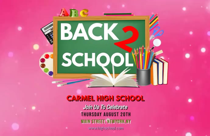 Templat Poster Sekolah | PosterMyWall