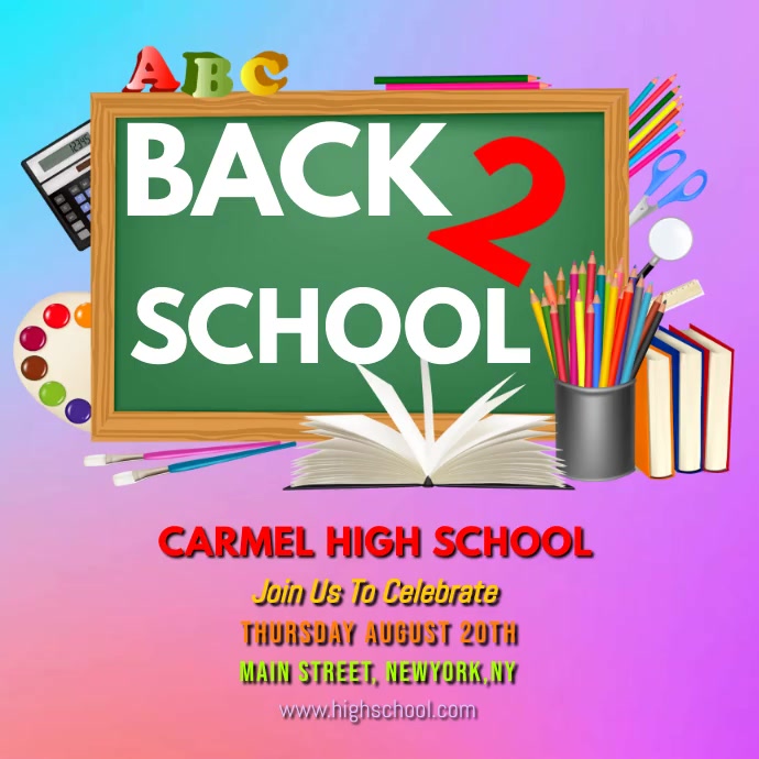 School posters template | PosterMyWall