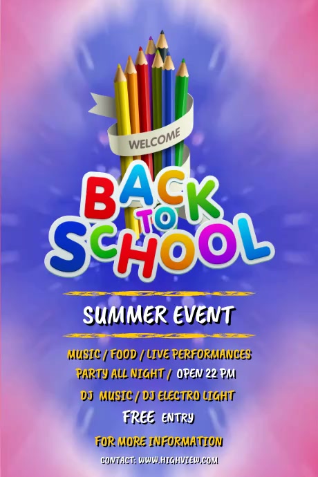 School posters template | PosterMyWall
