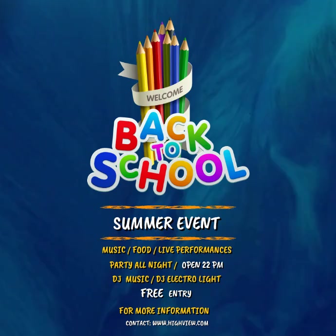 School posters template | PosterMyWall