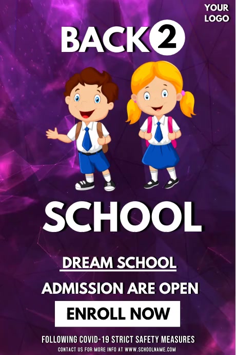 School posters template | PosterMyWall