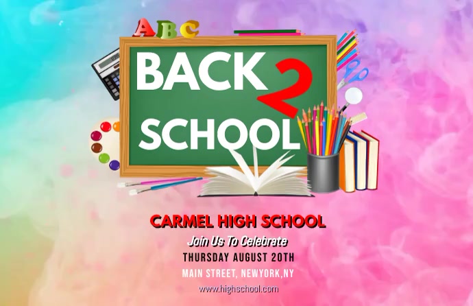 Templat Poster Sekolah | PosterMyWall