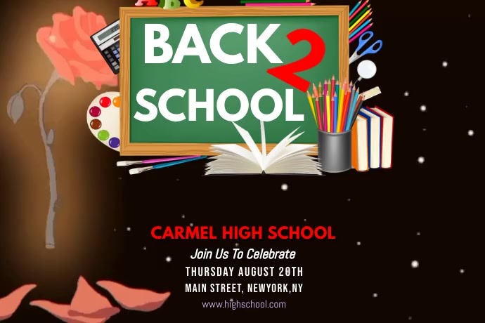 School posters template | PosterMyWall