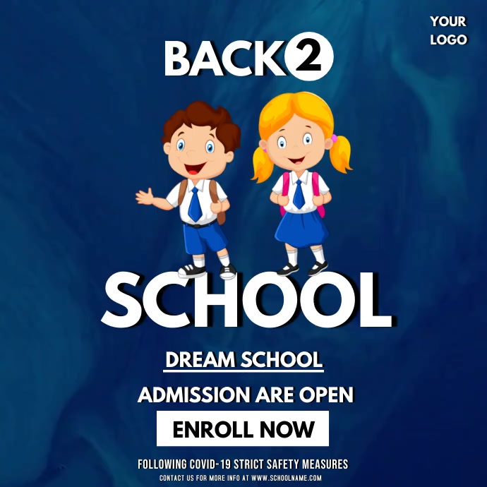 Templat Poster Sekolah | PosterMyWall