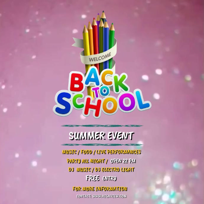 School posters template | PosterMyWall