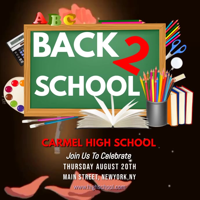 School posters template | PosterMyWall