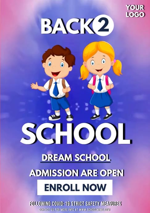 Copy of School posters template | PosterMyWall