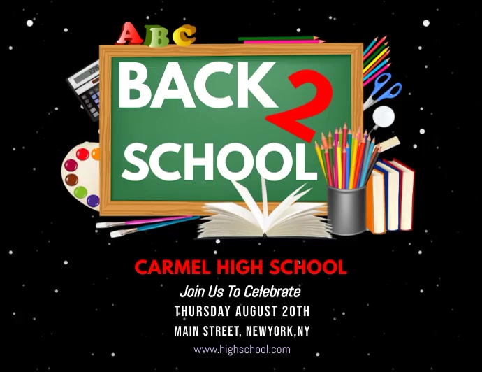 Templat Poster Sekolah | PosterMyWall