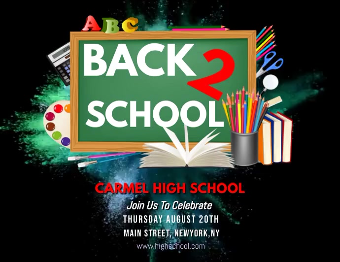 Templat Poster Sekolah | PosterMyWall