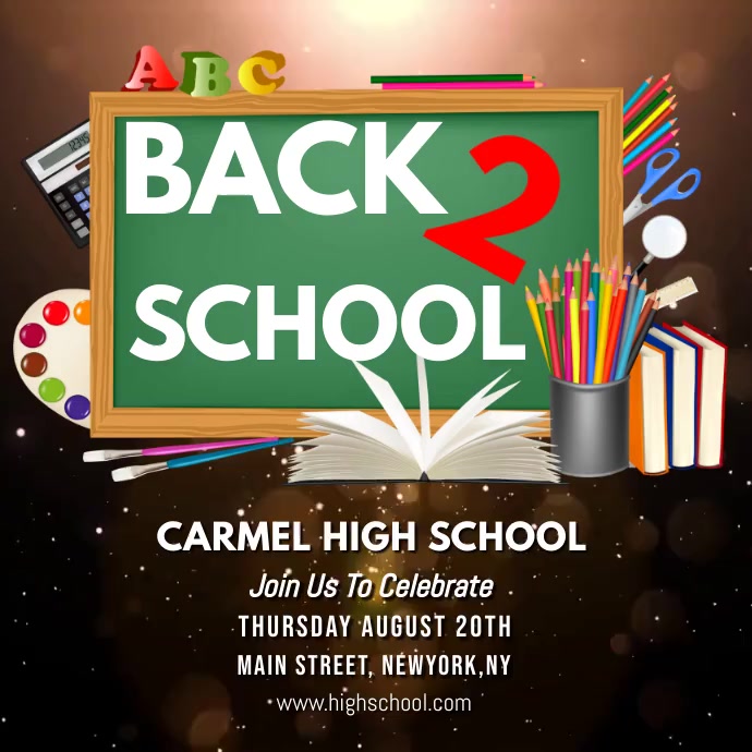 School posters template | PosterMyWall