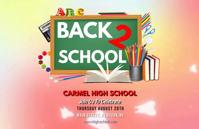 Templat Poster Sekolah | PosterMyWall