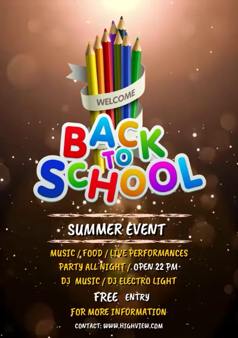 School posters template | PosterMyWall