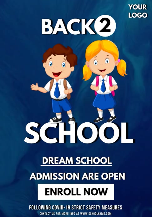 Templat Poster Sekolah | PosterMyWall