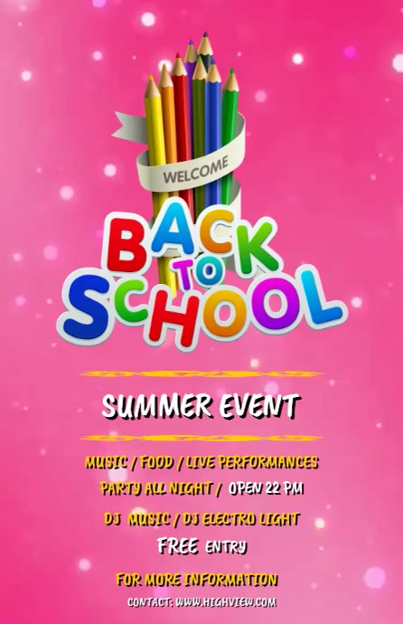 School posters template | PosterMyWall