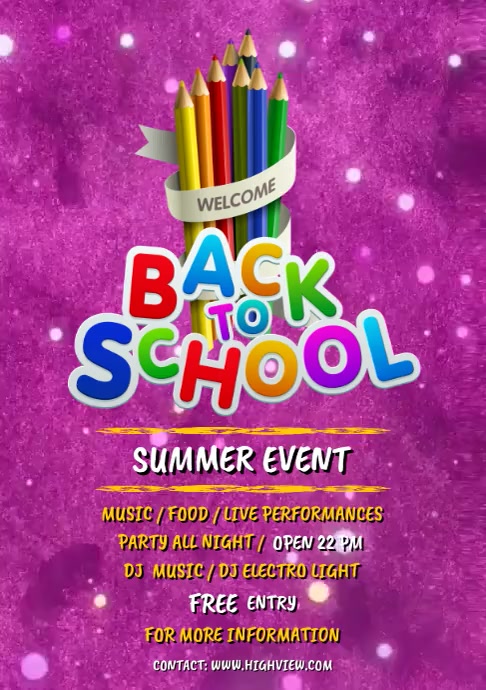 School posters template | PosterMyWall