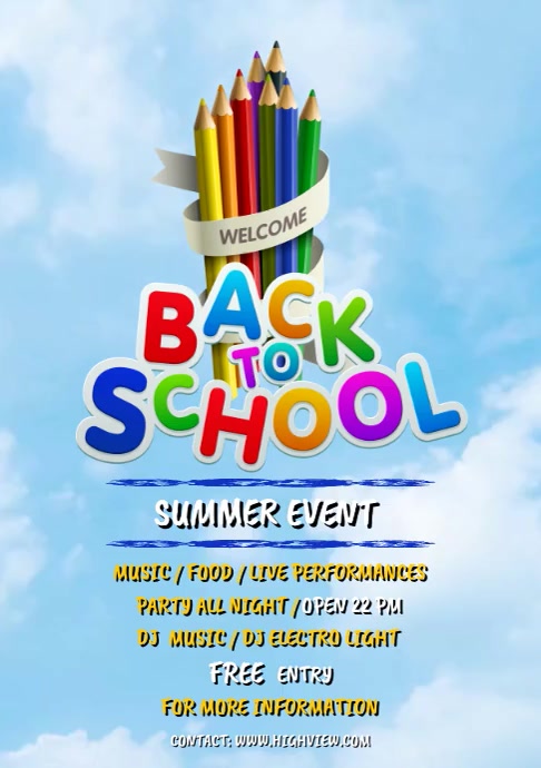 School posters template | PosterMyWall